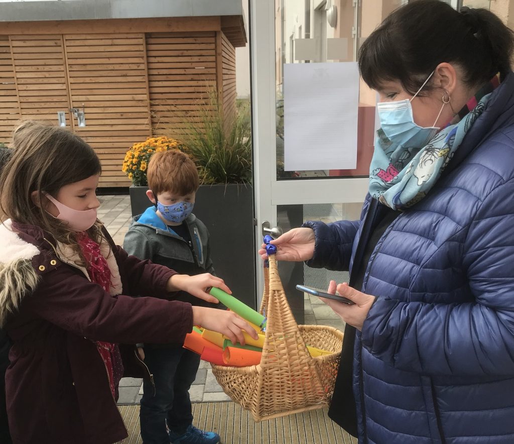 „Wir wollen auch Gutes tun wie Sankt Martin, der seinen Mantel geteilt ...